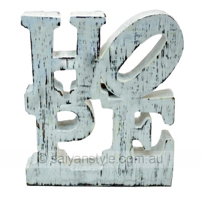 HOPE Stack Carved Word 1 - Saiyan Style